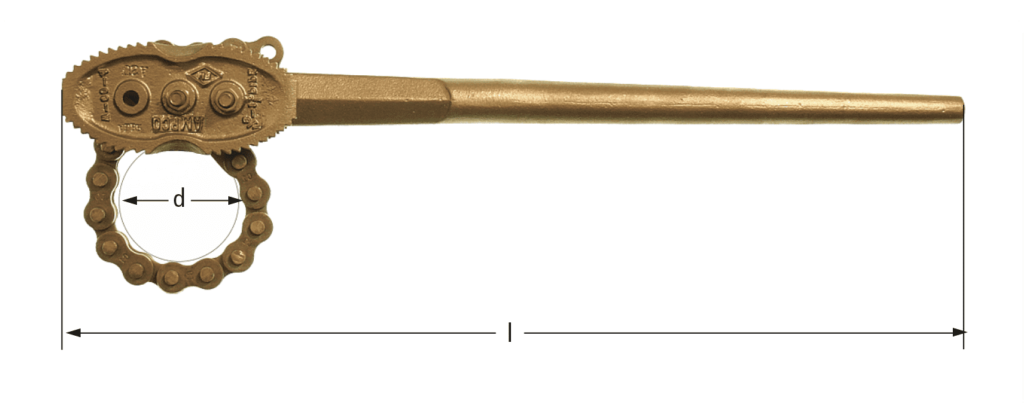 Chain pipe wrench - AMPCO Safety Tools