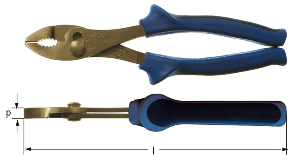 Combination pliers, adjustable | Non Sparking Tools