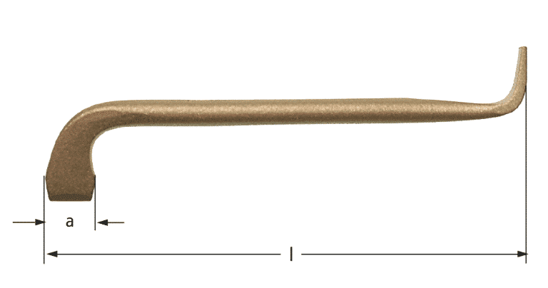 Offset screwdriver - AMPCO Safety Tools - Non-sparking, non-magnetic ...