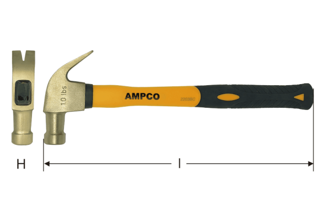 Claw hammer - AMPCO Safety Tools