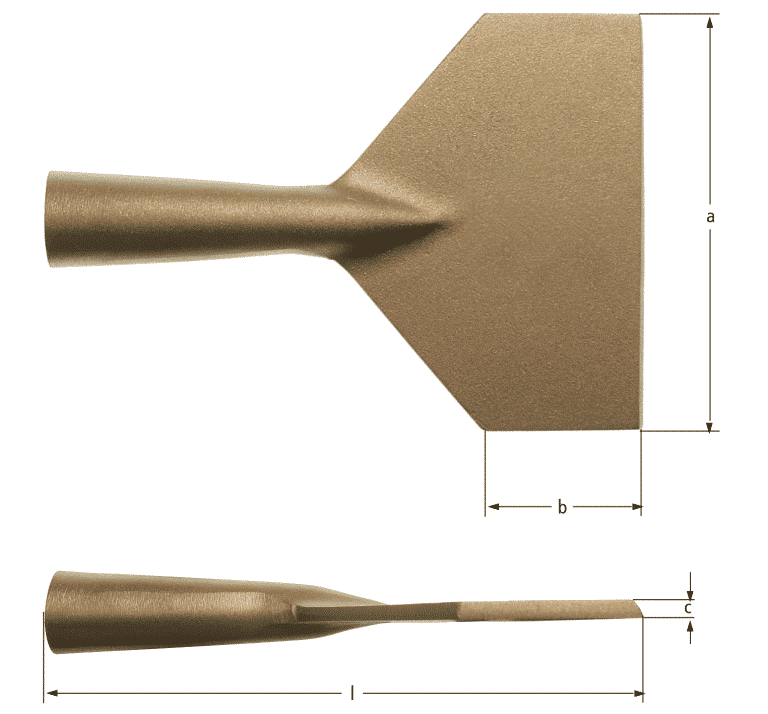 Scraper, without handle | Non Sparking Tools