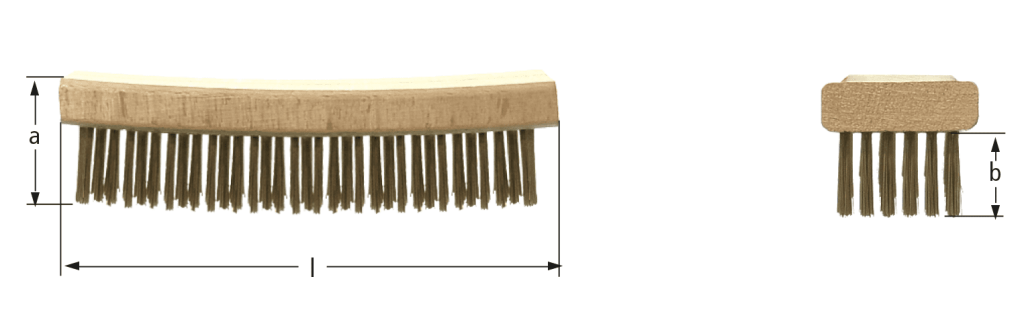 Curved back hand brush | Non Sparking Tools