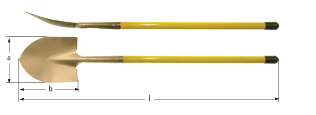 Round point shovel - AMPCO Safety Tools